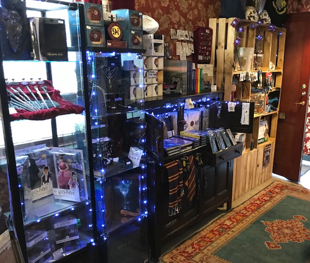 Haggard Alley amazing mystical Harry Potter shop in Mallaig