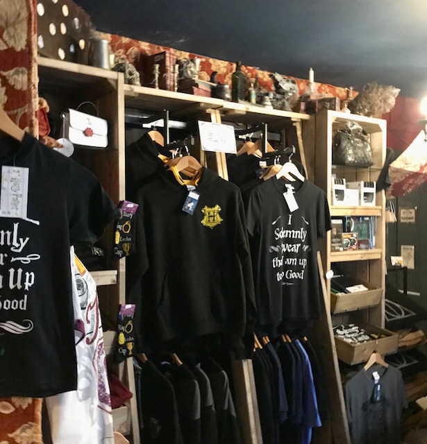 Haggard Alley amazing mystical Harry Potter shop in Mallaig